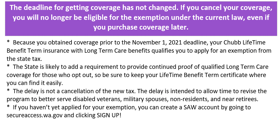 Chubb Change Form Resource Page